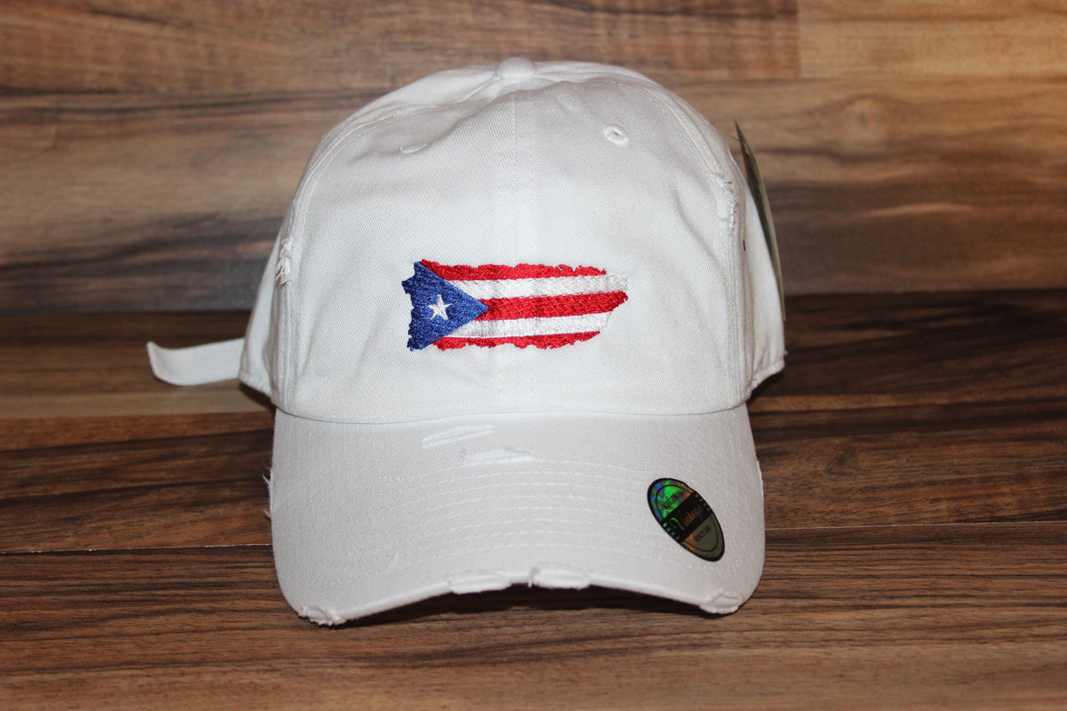 Puerto Rico Dad Hat – TheGoldenNeedle